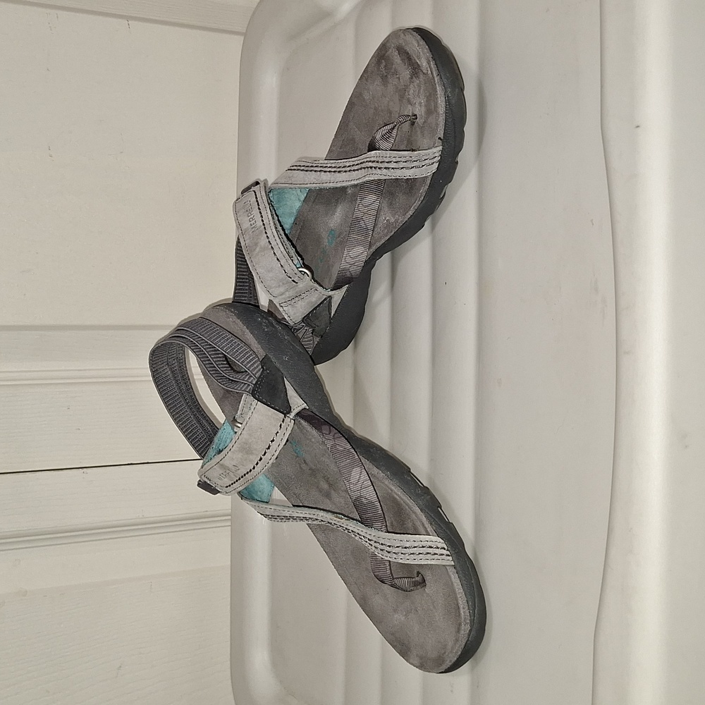 Merrell "Mimosa Clove" Drizzle Strappy Leather Sandal… - Gem